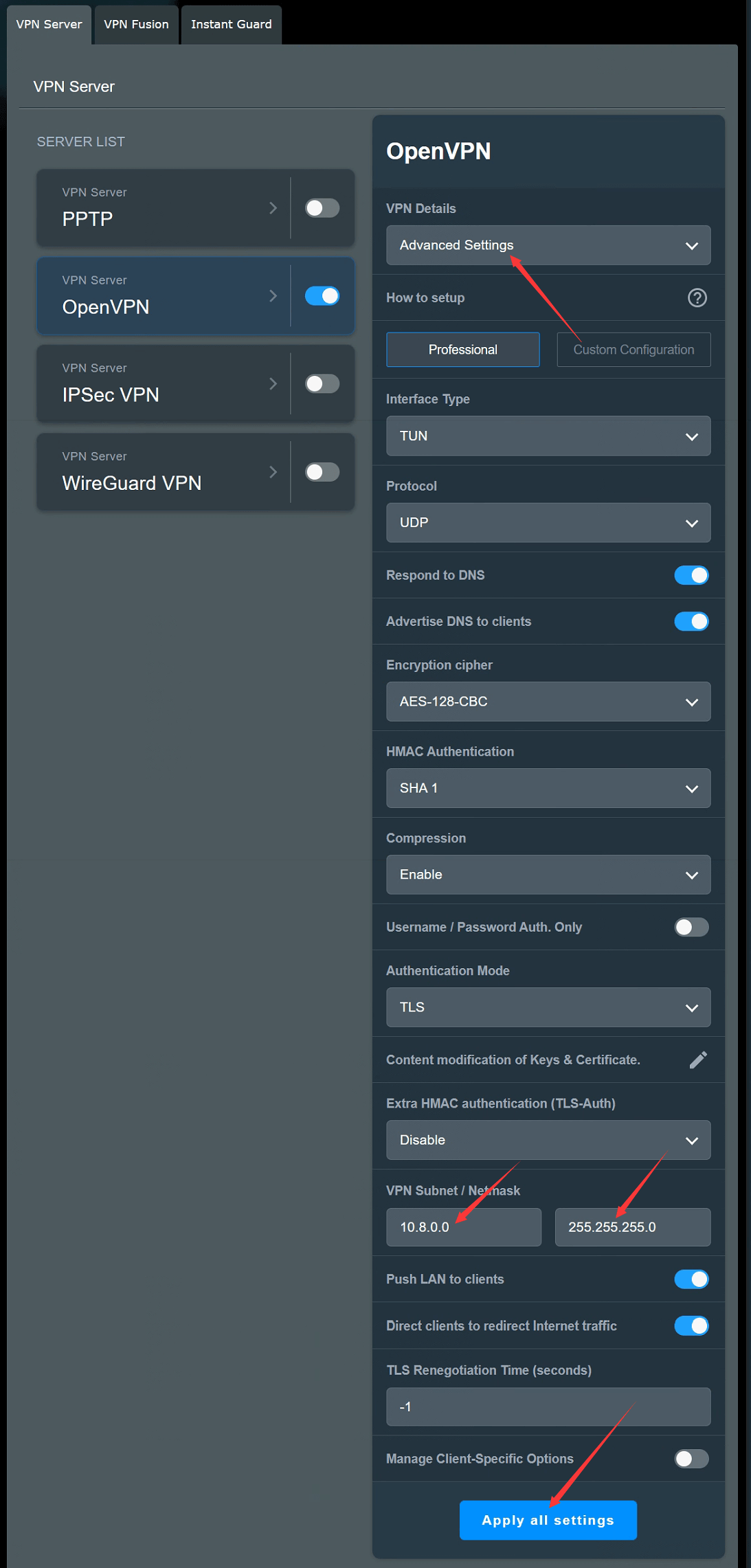 Total Control Solution